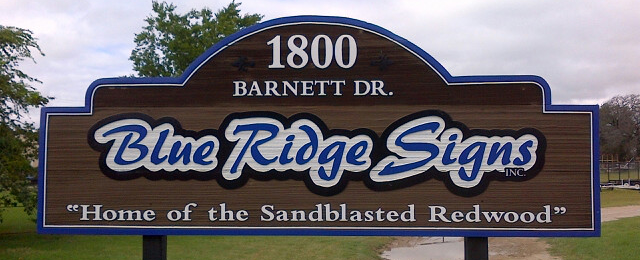 Blue Ridge Signs | sign - Blue Ridge Signs